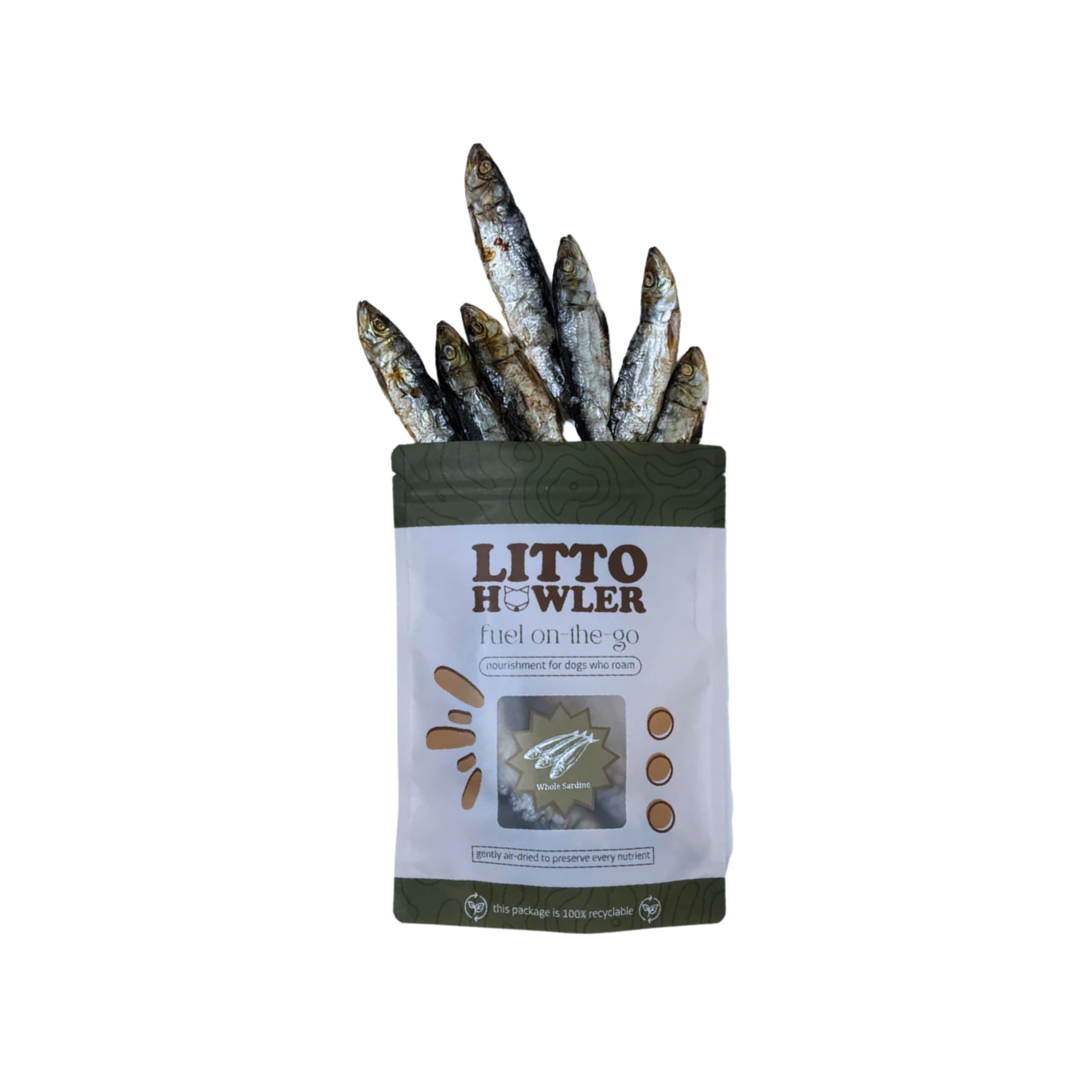 Litto Howler Whole Sardine – Pups & Cubs Premium Pet Food